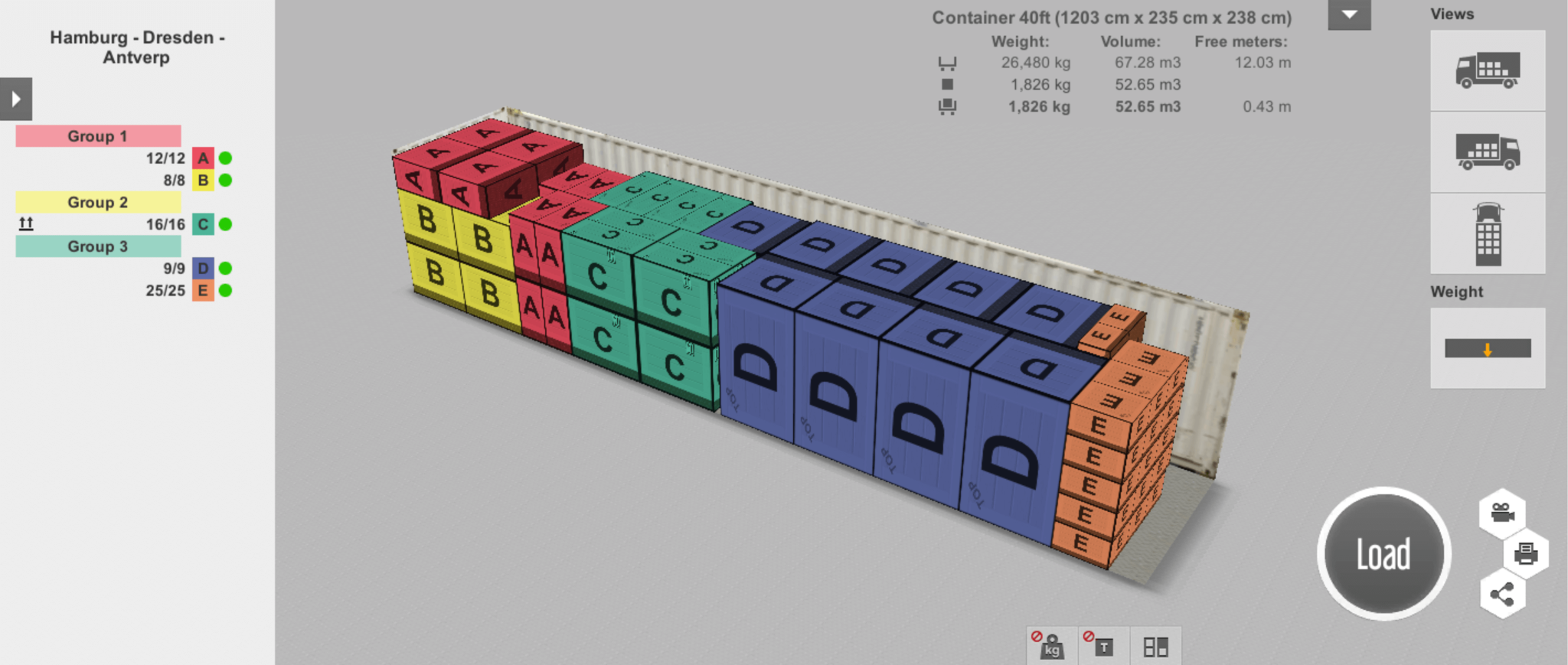 FAQ for container planners | EasyCargo