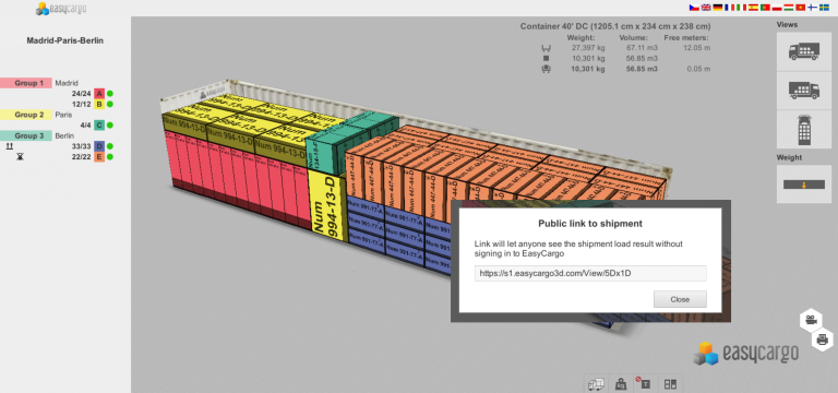 How to work with different load plan reports in EasyCargo | EasyCargo